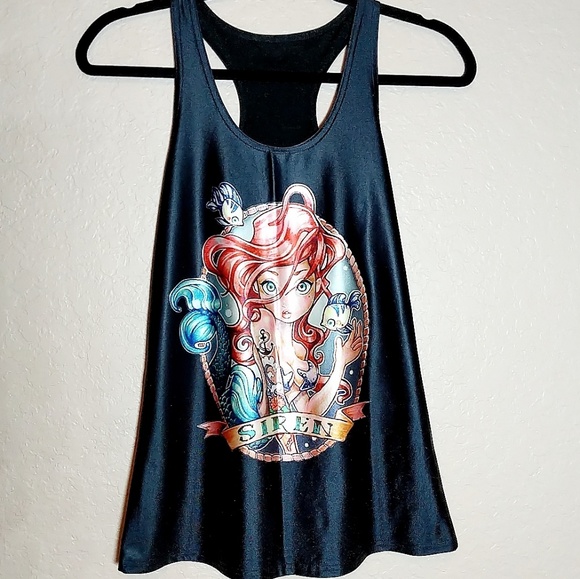 Tops | Siren Mermaid Ariel Top | Poshmark
